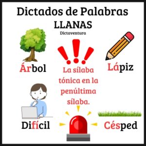 Dictados de palabras. Mejora la Ortografía. ¡Descarga Gratis!